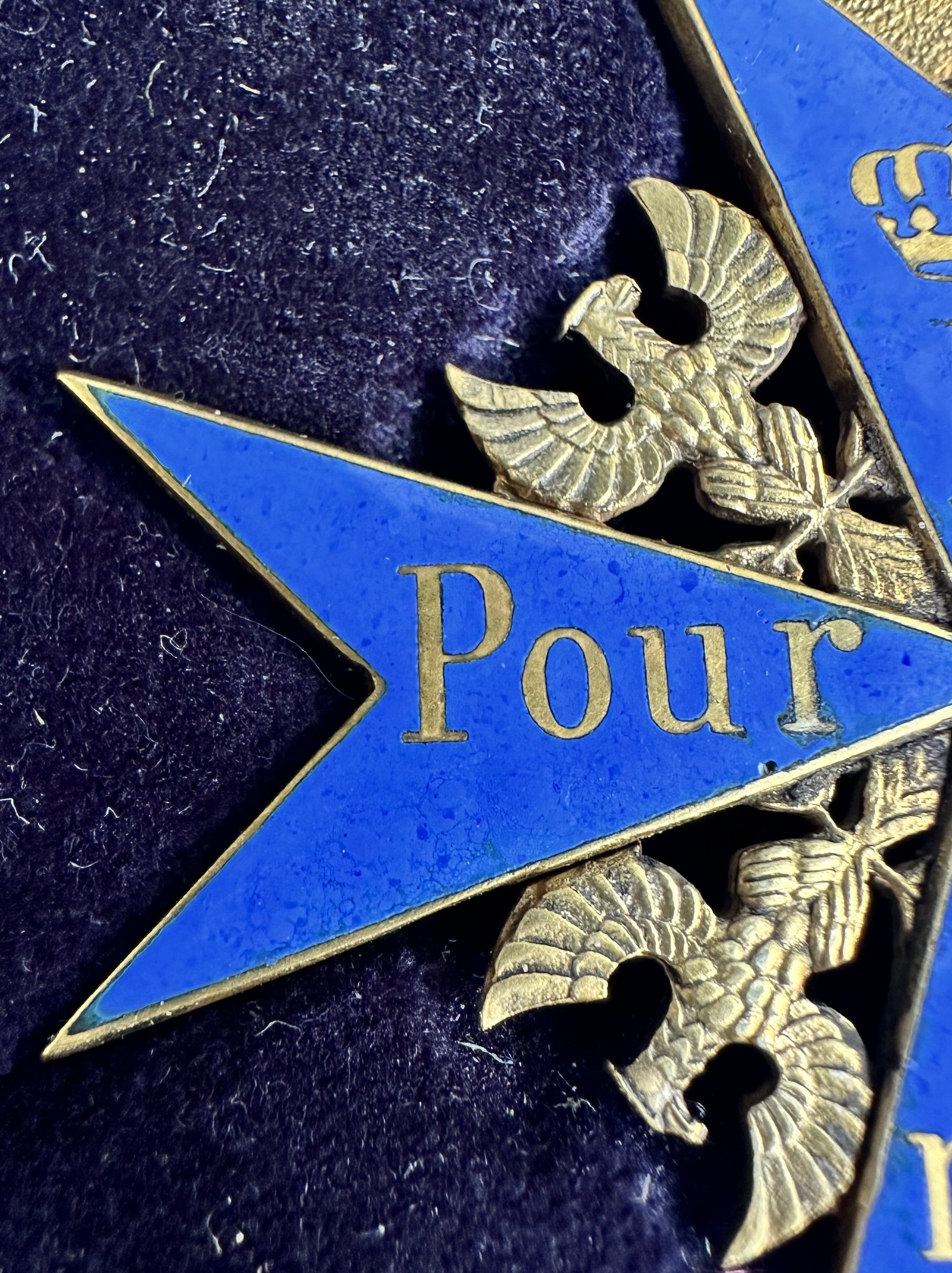 Orden Pour le Mérite with Oak Leaves – Original Presentation Case (Pru ...