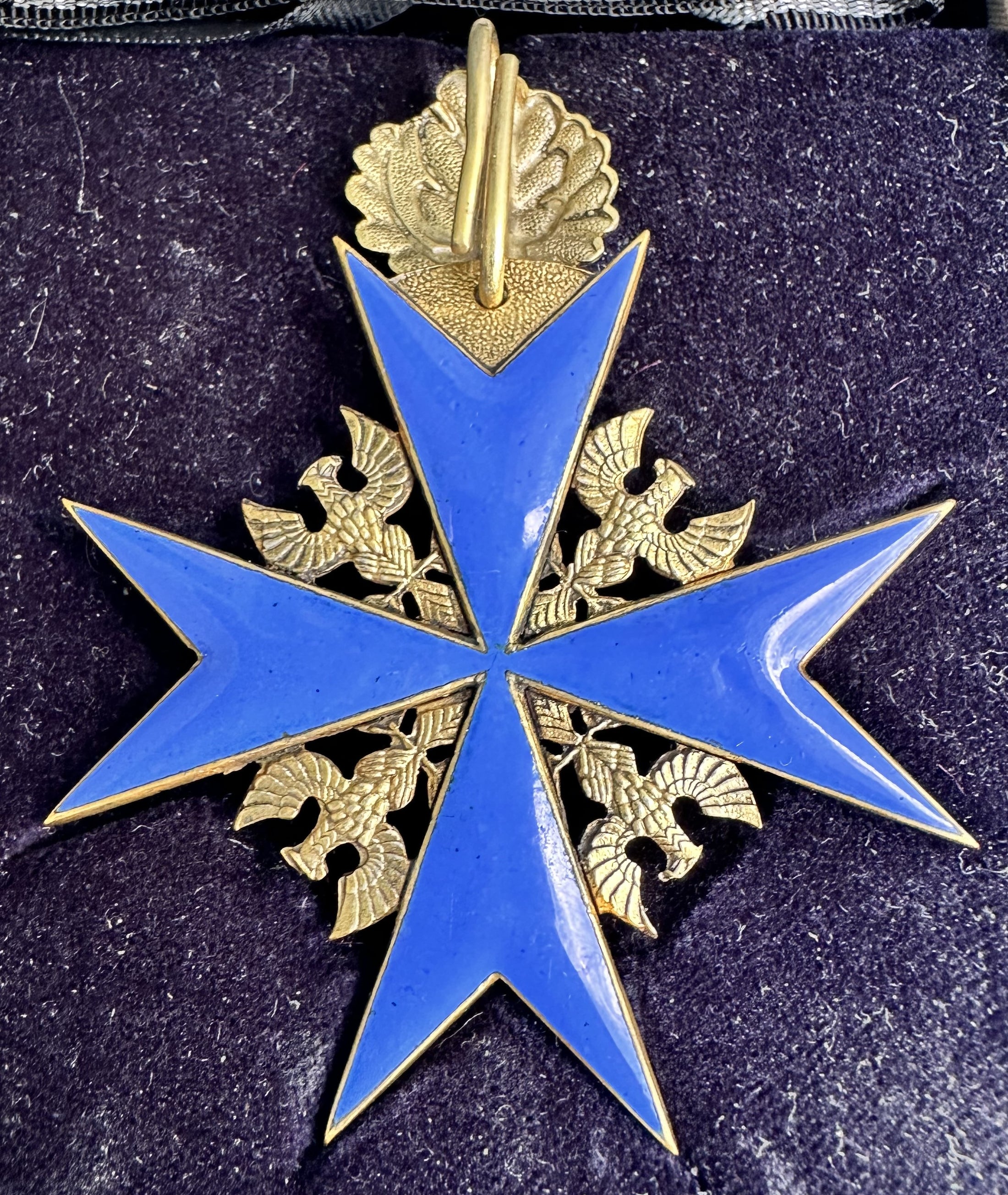 Orden Pour le Mérite with Oak Leaves – Original Presentation Case (Pru ...